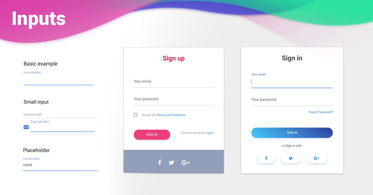 Bootstrap 4 Inputs Examples Tutorial Basic Advanced Usage